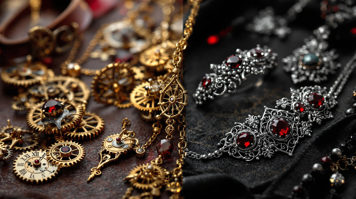 Steampunk vs Gothic: Jewellery Style Differences – Artemis Accessories